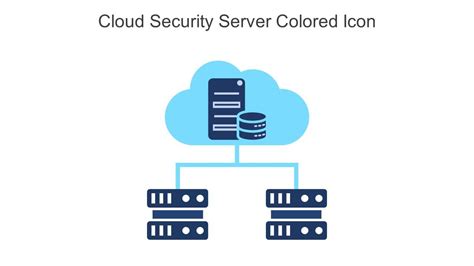 Cloud Security Server Colored Icon In Powerpoint Pptx Png And Editable Eps Format Ppt Sample