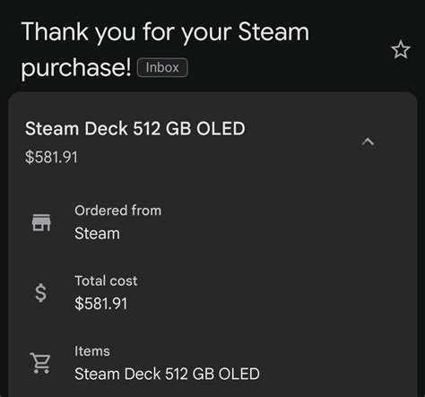 Impulse Ordered Super Nervous But Excited Rsteamdeck