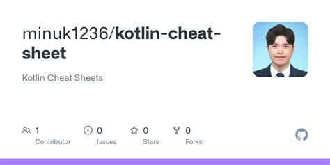 Github Minuk1236kotlin Cheat Sheet Kotlin Cheat Sheets