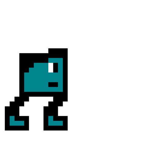 Pixilart Character Jumping By Pandason