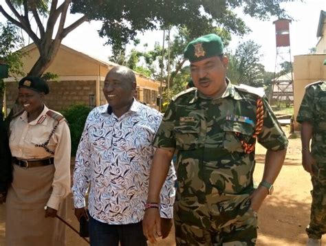 Kitui Mp Makali Mulu Inaugurates New Prison Officer Quarters The