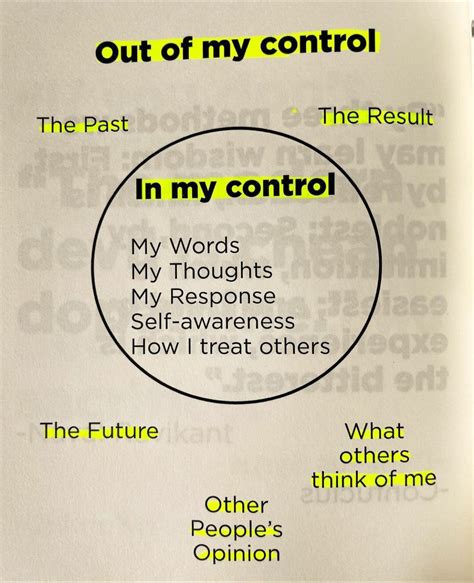 Medhat Youssef On Linkedin Whats In My Control Vs Out Of My Control