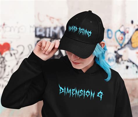 Hard Techno Dad Hat Dimension G