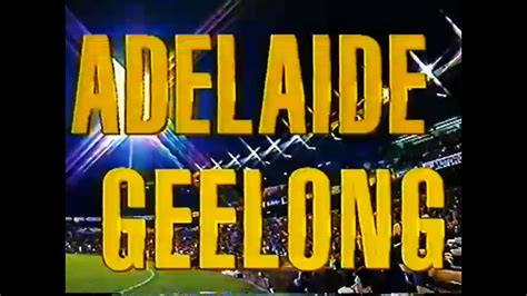 Round Adelaide Crows Vs Geelong Cats Youtube