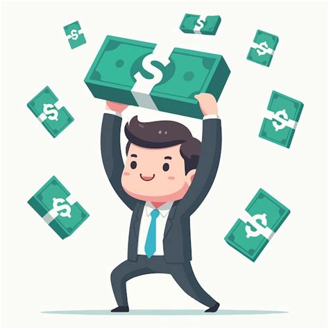 Premium Vector Businessman Illustration Flat Design Concept