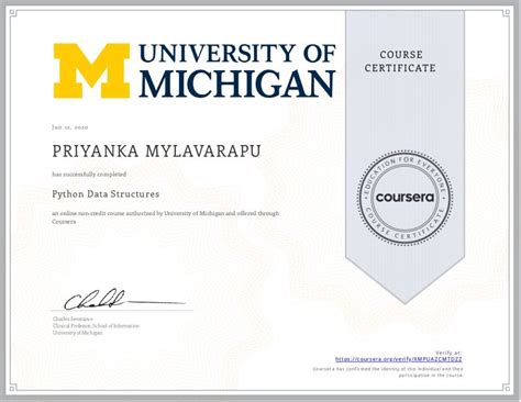 Priyanka Mylavarapu On Linkedin Coursera Python Databases