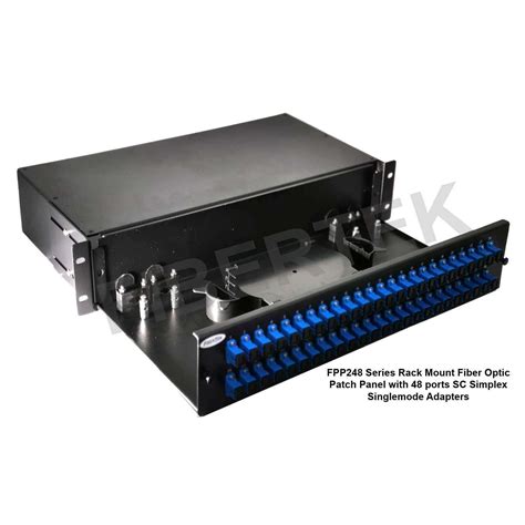Rack Mount Fiber Patch Panels — Fibertek Fiber Shop