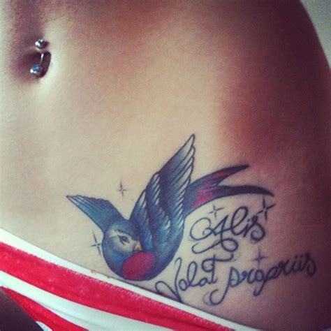 Alis Volat Propriis Tattoo Ink She Flies With Her Own Wings Tattoos Ink Tattoo Tattoos
