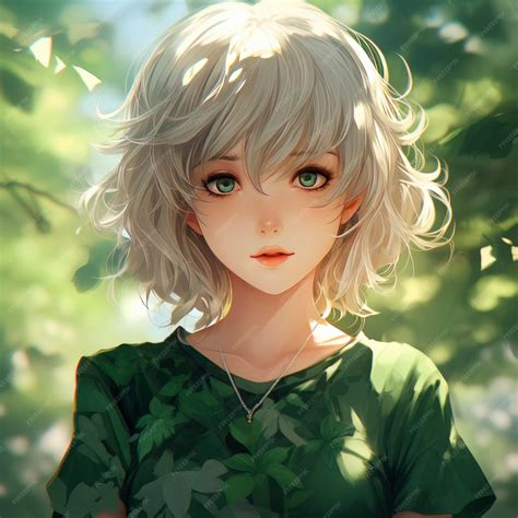 Premium Photo Cute Anime Girl Digital Art Style