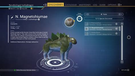 Nms Fauna Records