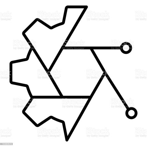기어 기술 아이콘 벡터 엔진 산업 아이콘 기호 기호 기호 일러스트 레이션 격리 Cpu에 대한 스톡 벡터 아트 및 기타 이미지 Cpu 개념 개념과 주제 Istock
