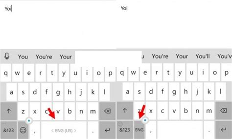 How To Display The Change Language Button In Windows 10 Mobile Keyboard