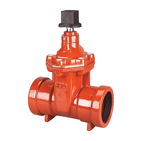 Nibco Gate Valve Push On 250 Psi 6 In Cast Iron Siteone