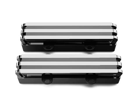 Lace Aluma J Bass Pickups Full Set Chrome Reverb
