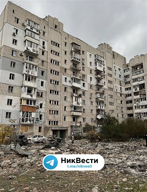 Россияне снова ударили по Николаеву ракеты попали в жилые дома