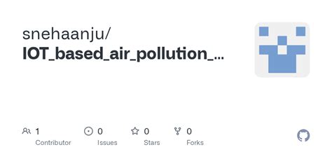 Github Snehaanjuiotbasedairpollutionmonitoringsystem