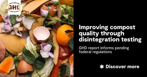 Ghd On Linkedin Ccc To Develop In Field Disintegration Testing And