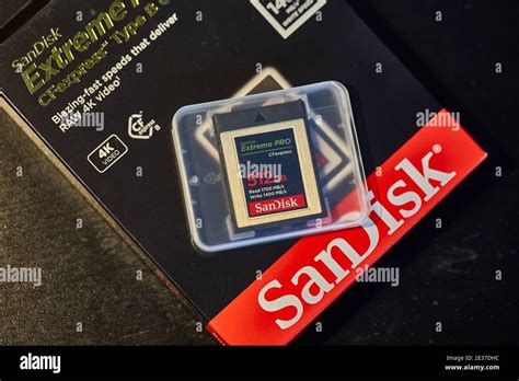 CFexpress memory card, CF express Stock Photo - Alamy