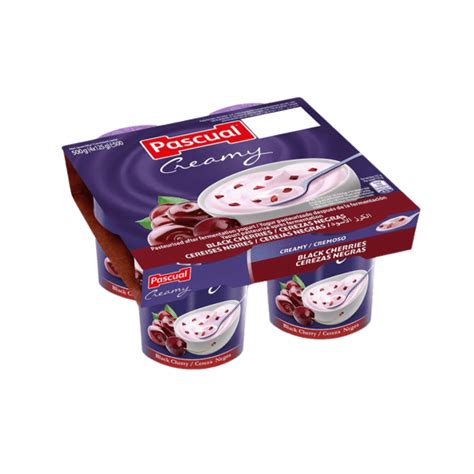 Pascual Thick Creamy Yogurt Cherry 4pcs 125g Chopbox