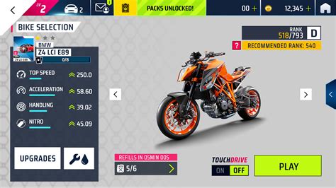 Racing Game Ui On Behance