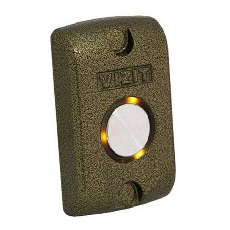 Кнопка выхода металлическая антивандальная накладная VIZIT EXIT 500 ...