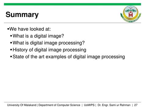 ppt digital image processing lecture 1 introduction powerpoint