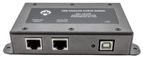Angry Audio Usb Analog Audio Gizmo Auraspro