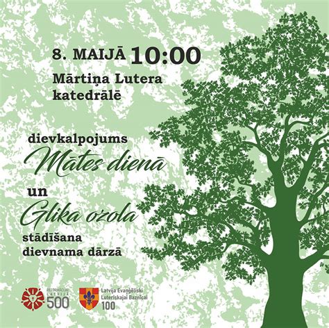Visā Latvijā šogad tiks stādīti Glika ozoli