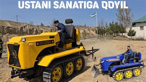 NAMANGANLIK USTADAN YANA KATTA YANGILIK QOL BOLA MINI TRAKTOR JIGULI