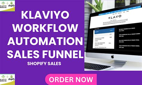 Klaviyo Shopify Marketing Workflow Sales Funnel Automation By Timilehinmi Fiverr