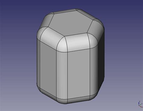 FreeCAD オフセット3次元 XSim