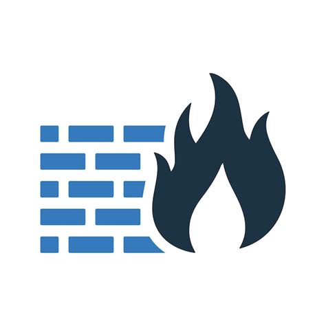Premium Vector Protection Firewall Icon Simple Editable Vector Illustration