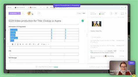 How I Use ClickUp As A Content Calendar For YouTube Planning Production ClickUp Tour
