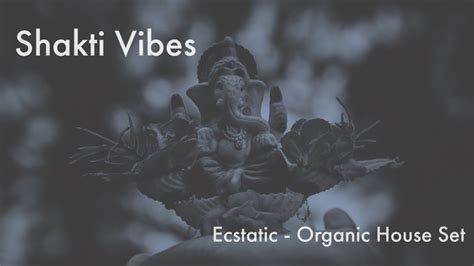 Shakti Vibes Esctatic And Organic House Set Youtube
