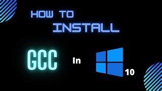 How To Install Gcc Compiler Latest Version Without Any Errors On
