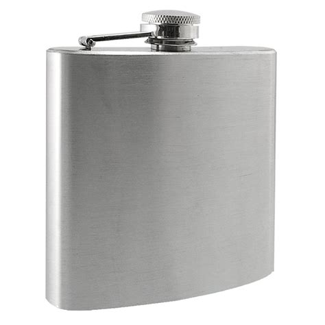 6 Oz Stainless Steel Flask