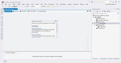 load database records to another table and excel sheet using ssis