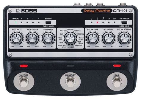 El Boss Dm Delay Machine Combina Efectos Anal Gicos Est Reo Y