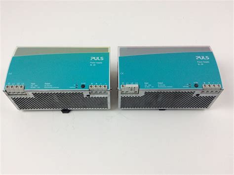 2x Puls Sl20 300 Power Supply Sl 20 Netzteil Output Dc 24v 20a
