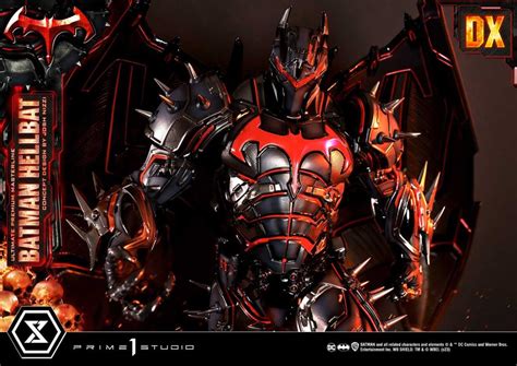 Dc Comics Ultimate Premium Masterline Batman Hellbat Ver Deluxe 1 4 Scale Limited Edition