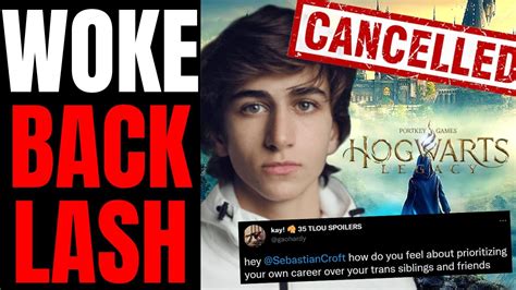 Hogwarts Legacy Voice Actor Under Fire Woke Activist Backlash They