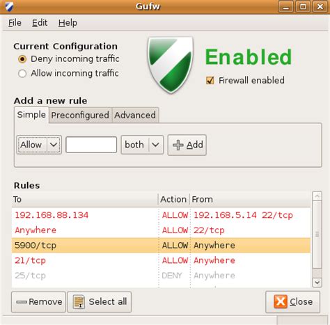 Ubuntu 810 Uncomplicated Firewall Gui Beginlinux