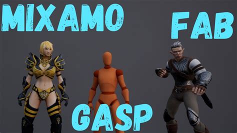 Gasp Unreal Engine 55 Add New Characters Youtube