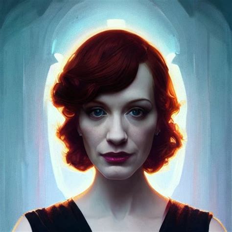 Stabilityaistable Diffusion · Portrait Of Christina Hendricks