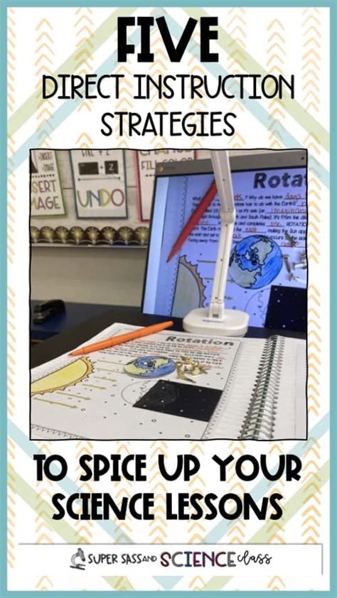 Five Direct Instruction Strategies To Spice Up Your Science Lessons Super Sass And Science Class