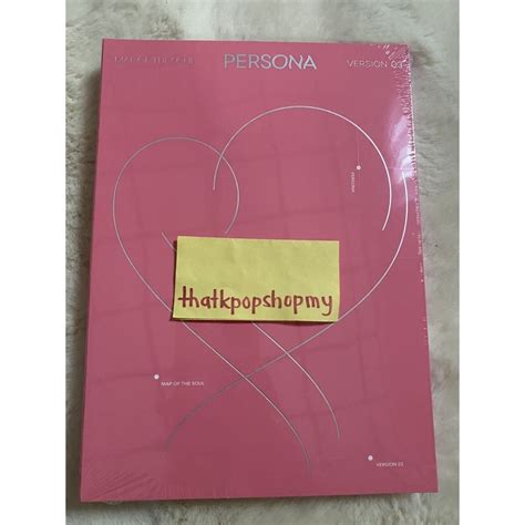 Ready Stock Bts Map Of The Soul Persona Version 3 Shopee Malaysia