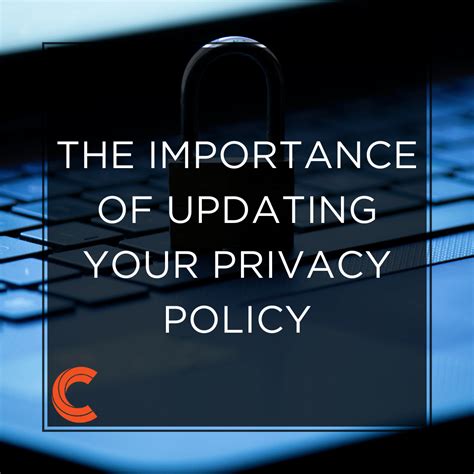 The Importance Of Updating Your Privacy Policy Carbon Law Group