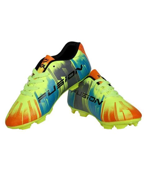 HDL Fusion Football Shoes Studds Unisex Green Buy HDL Fusion