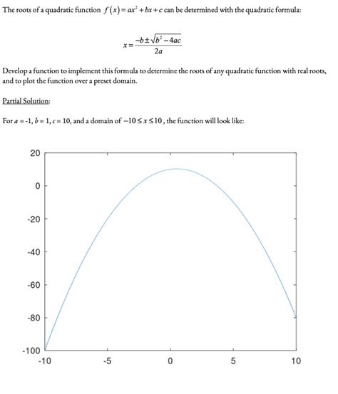Solved The Roots Of A Quadratic Function F X Ax Bx C Chegg