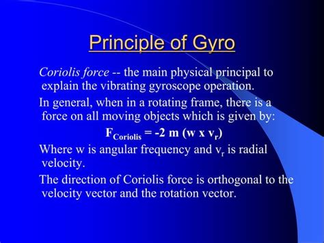 Gyroscopic Ppt
